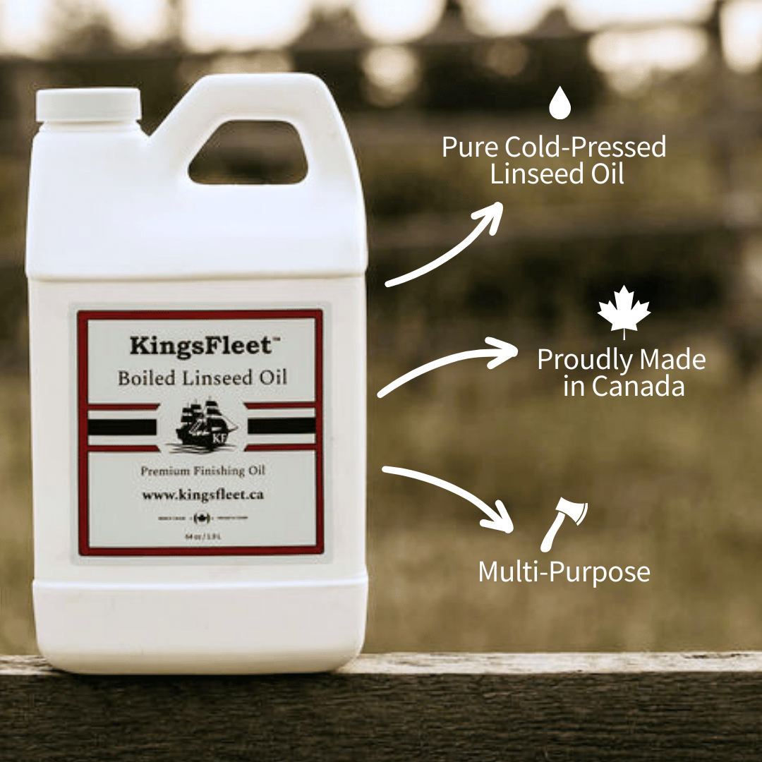 KingsFleet™ - Boiled Linseed Oil – The Knotty Lumber Co.