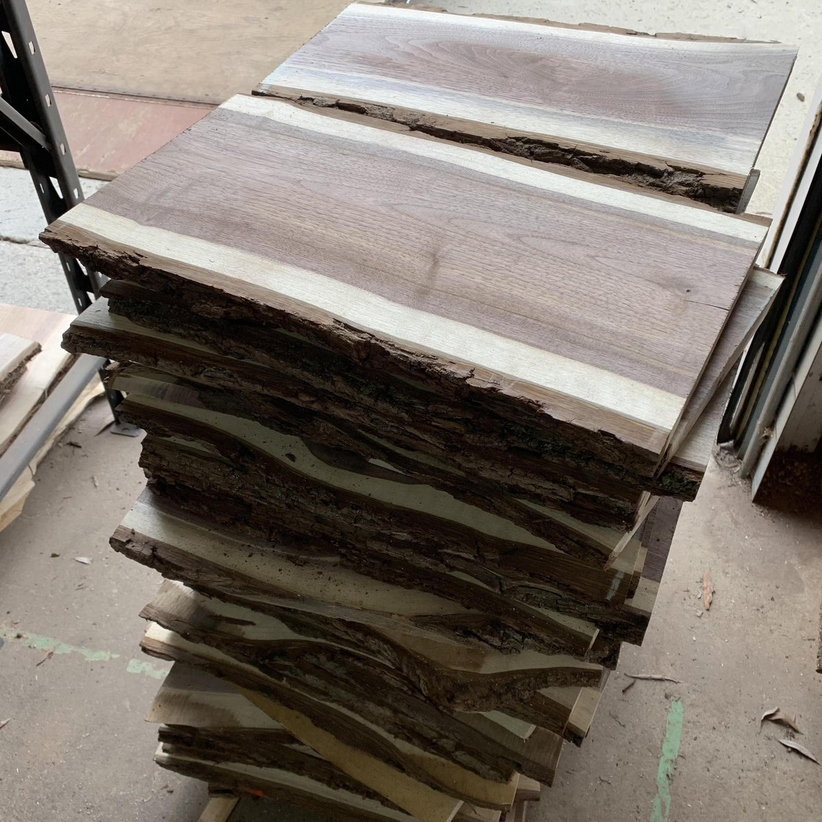 50 pack, XL DIY Walnut Project Boards – The Knotty Lumber Co.