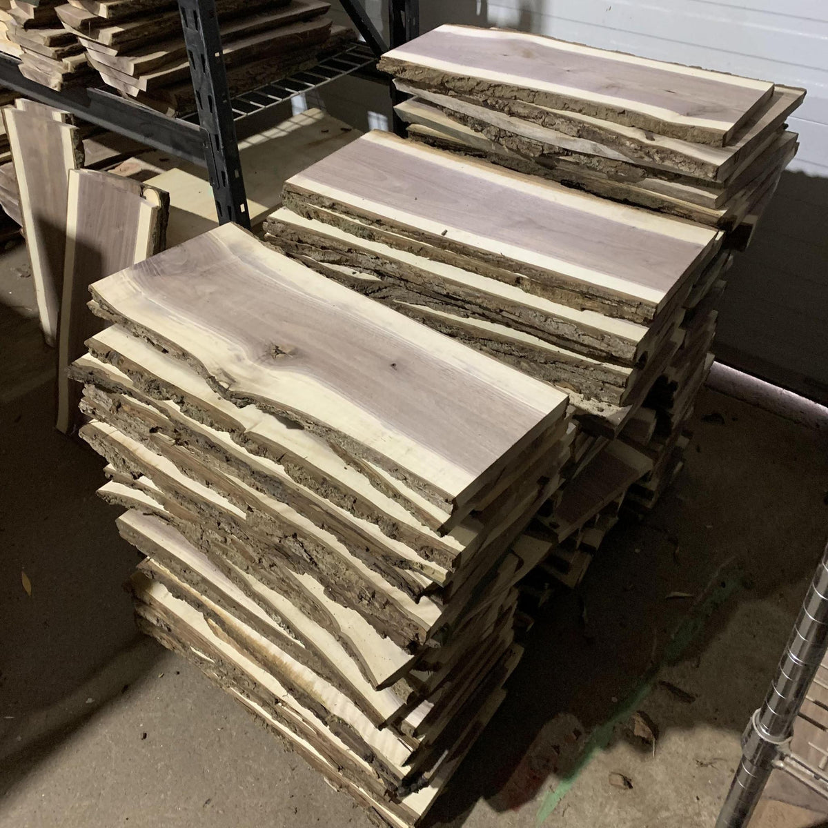 50 pack, Large DIY Walnut Project Boards – The Knotty Lumber Co.