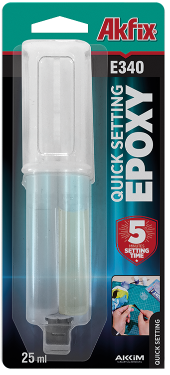 Akfix E340 Quick Cure Epoxy - Clear – The Knotty Lumber Co.