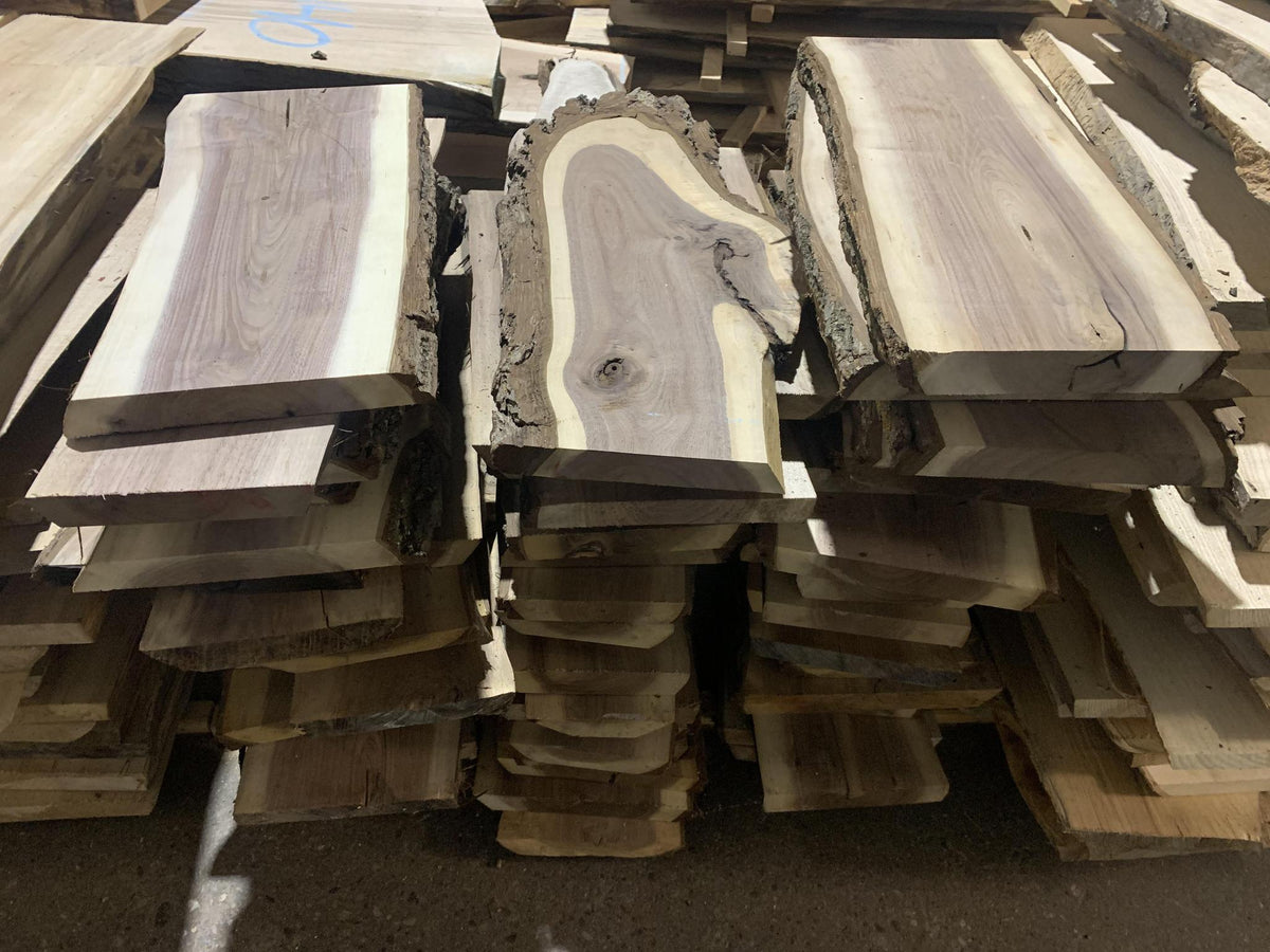 50 pack, Medium DIY Walnut Project Boards – The Knotty Lumber Co.