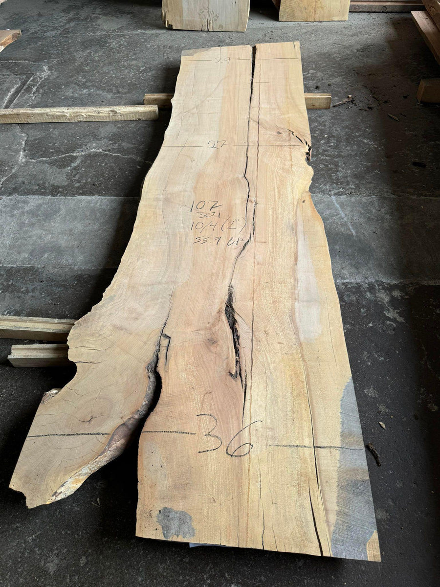 Sugar Maple 107x30x10/4 – The Knotty Lumber Co.