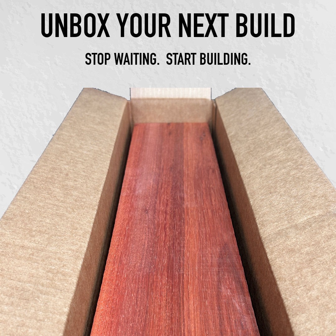S4S Bloodwood 4/4 - 5 Pack | Premium Hardwood Lumber | The Knotty ...