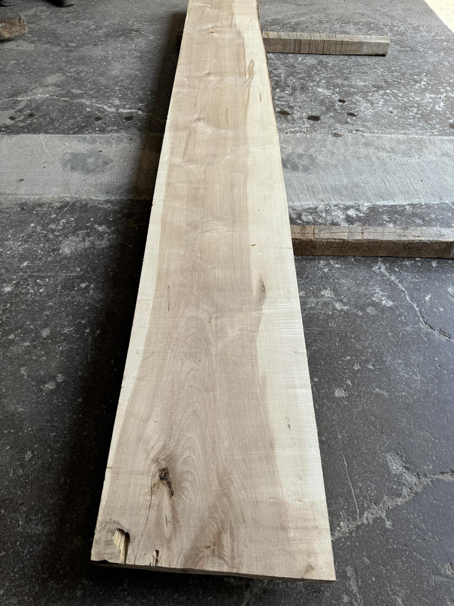 Curly Maple 128x17x8/4 – The Knotty Lumber Co.