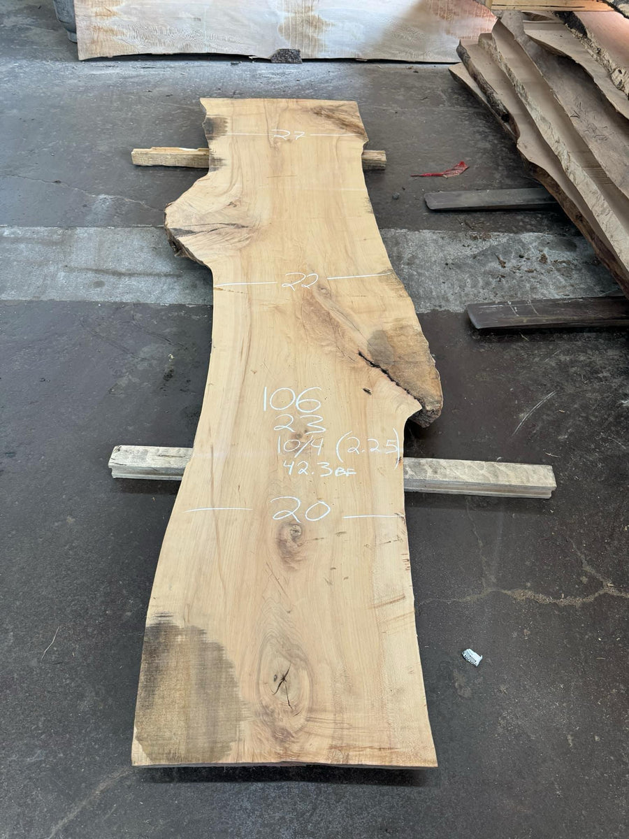 Hard Maple 106x23x10/4 – The Knotty Lumber Co.